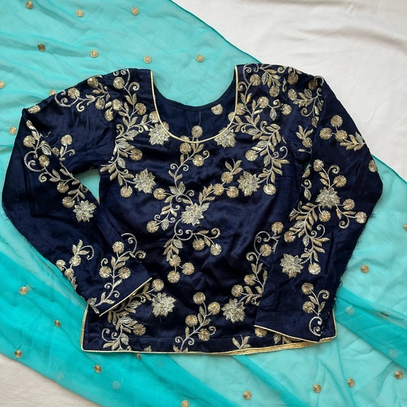 Tops | Indian Embroidered Crop Top | Poshmark